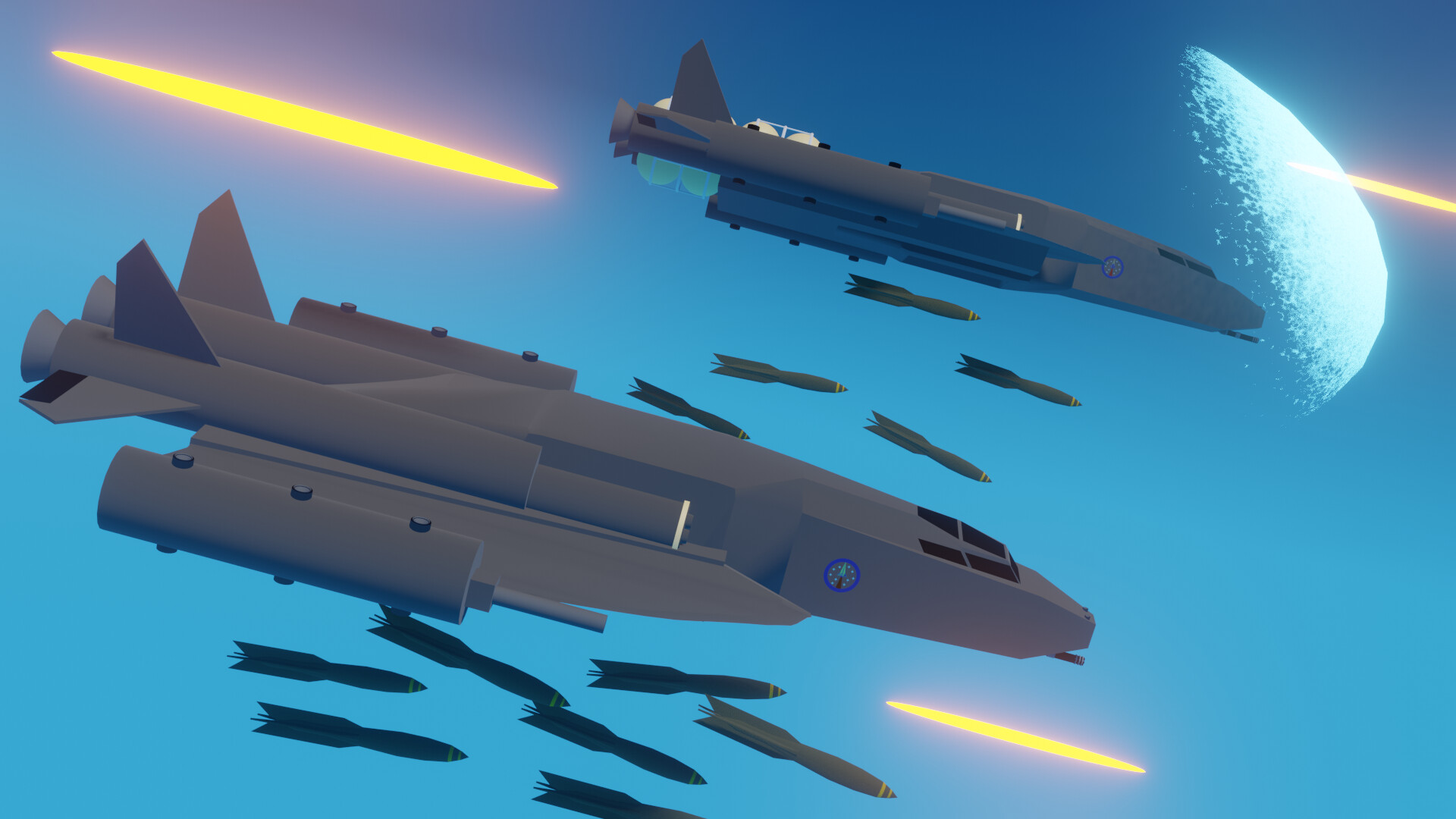 ArtStation - Bombing Run