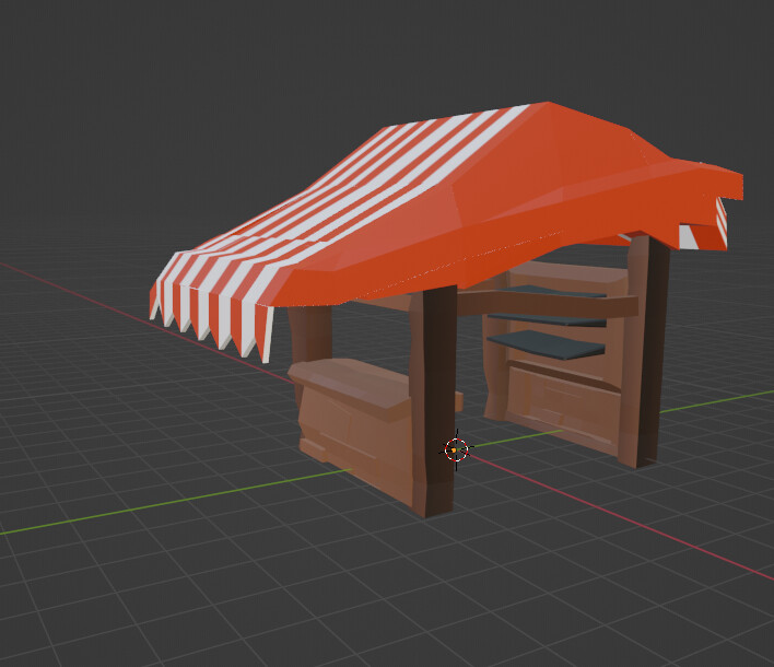 ArtStation - Shop Stand