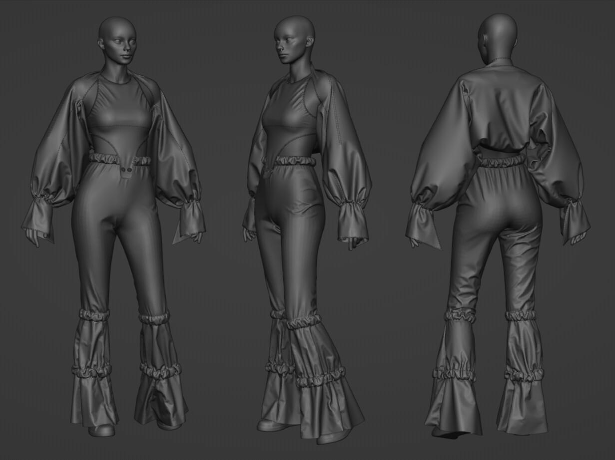 Alan Tur - Experimental abstract character image.