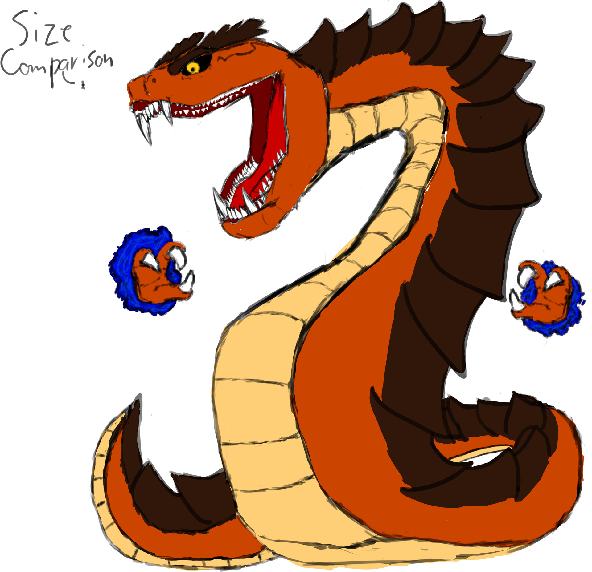 ArtStation - Makai, the Worm-Dragon