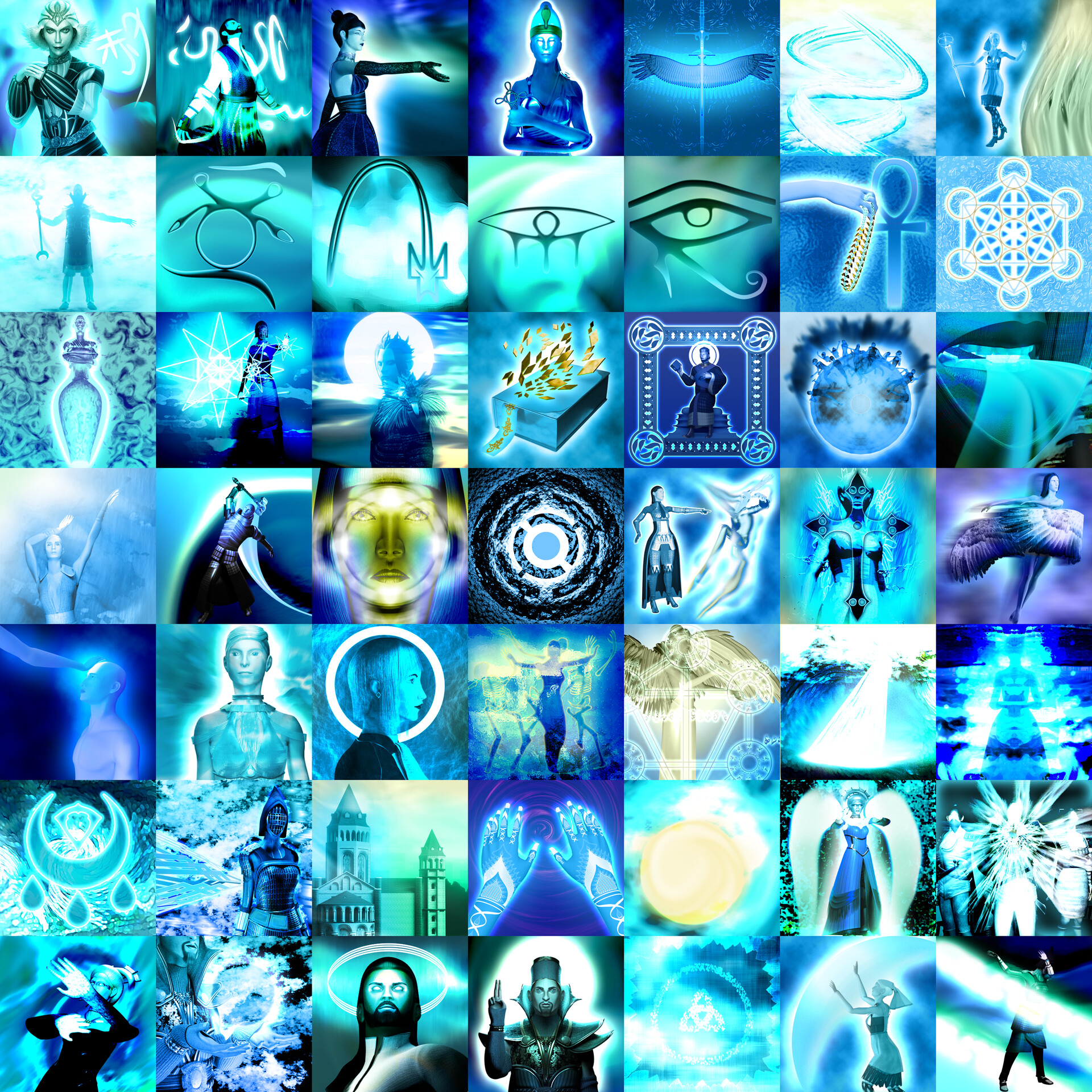 ArtStation - Video Game Skill Icons: Cleric