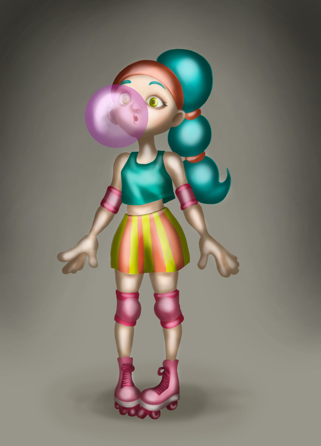 ArtStation - Girl Character Design