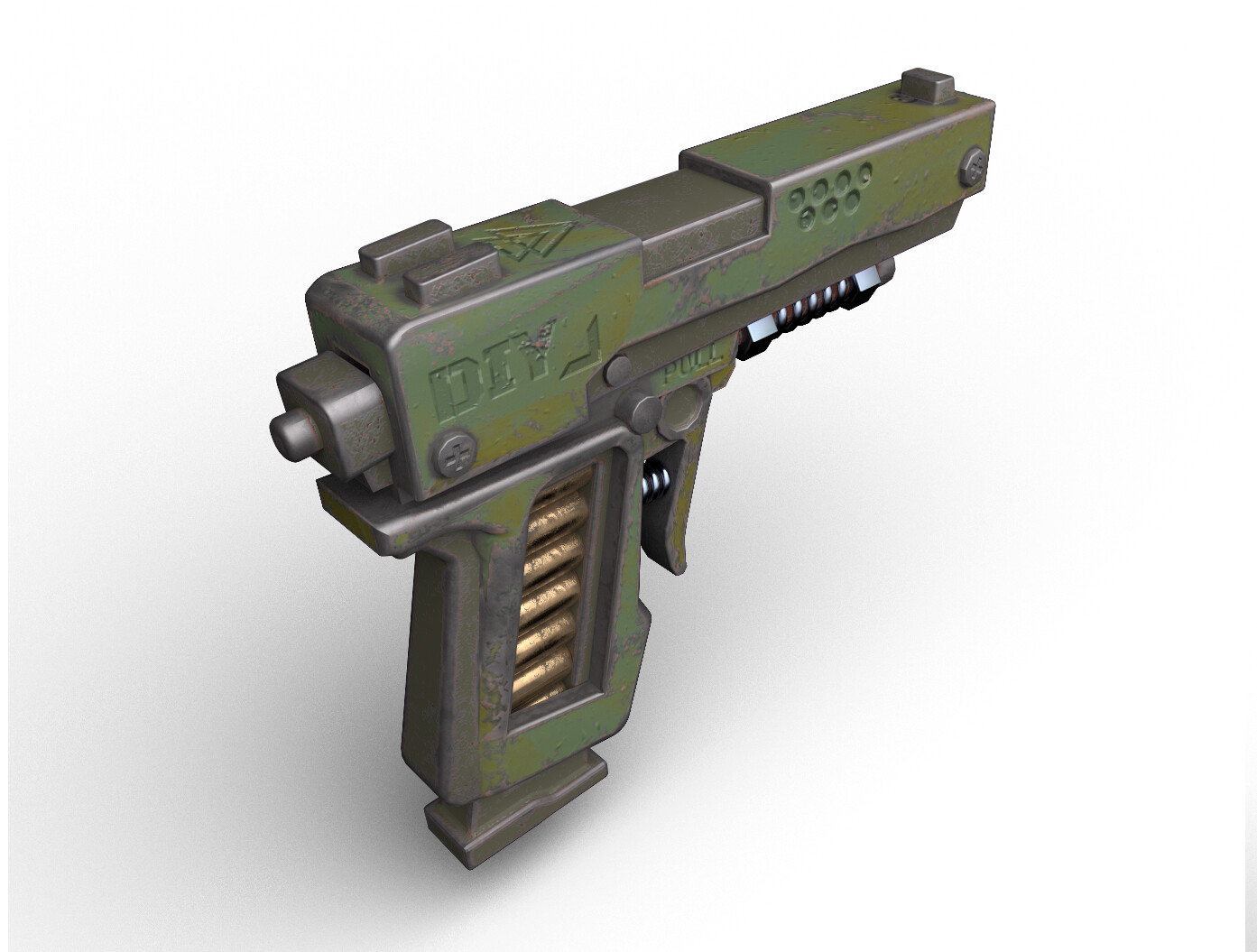 ArtStation - Rusty Gun