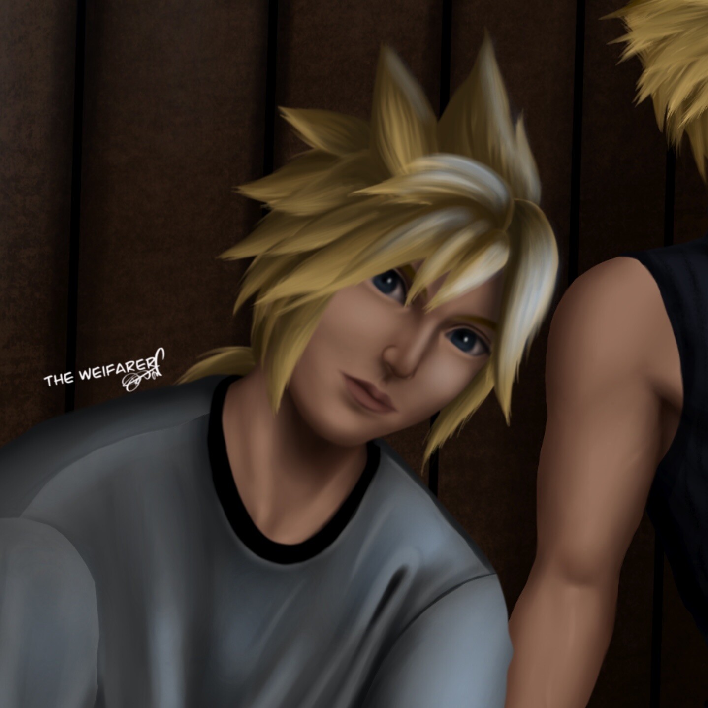 Wei Lim - Big Cloud & Smol Cloud (Final Fantasy 7)