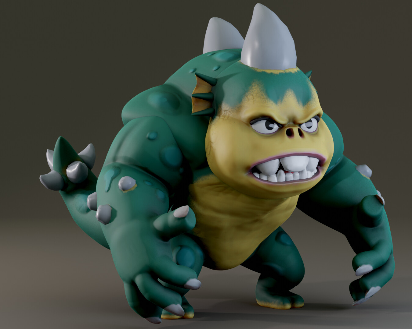 ArtStation - Green Monster