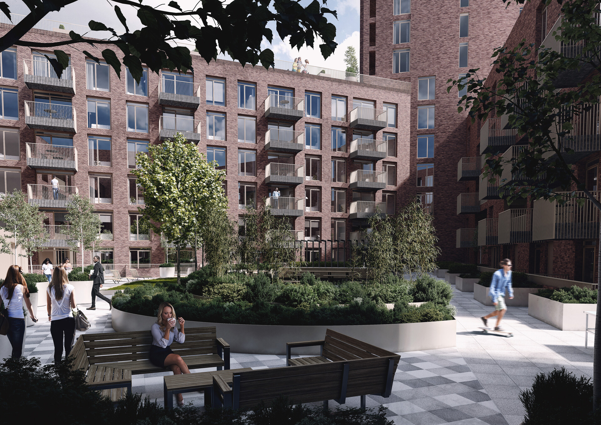 ArtStation - Liv Group Manchester Development Visuals