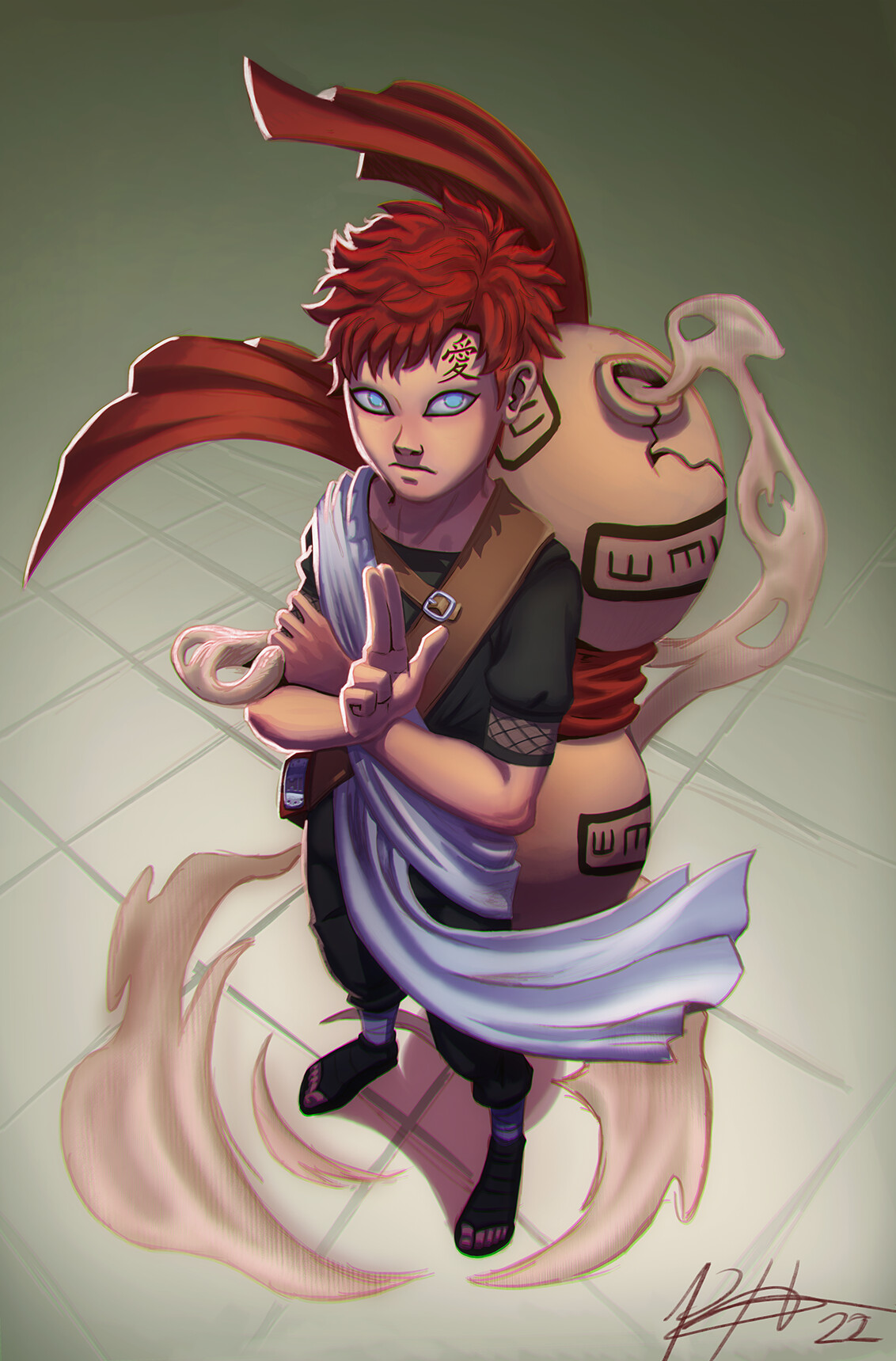 ArtStation - Sabaku no Gaara
