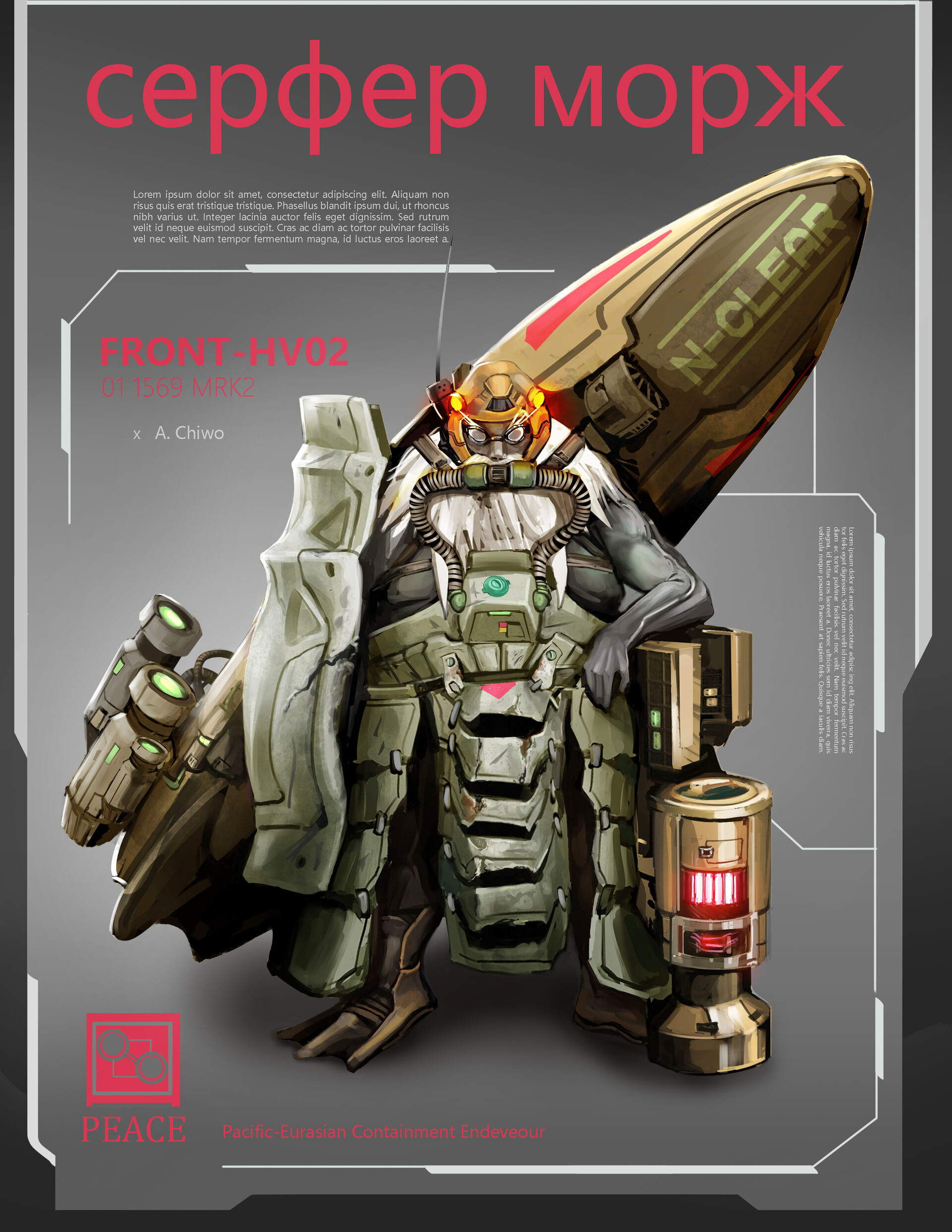 ArtStation - Walrus Assult Soldier