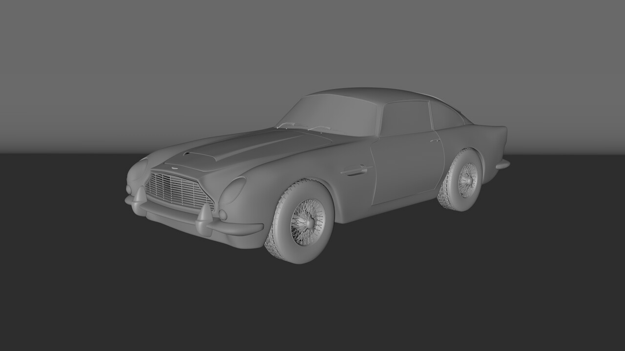ArtStation - Aston Martin DB5