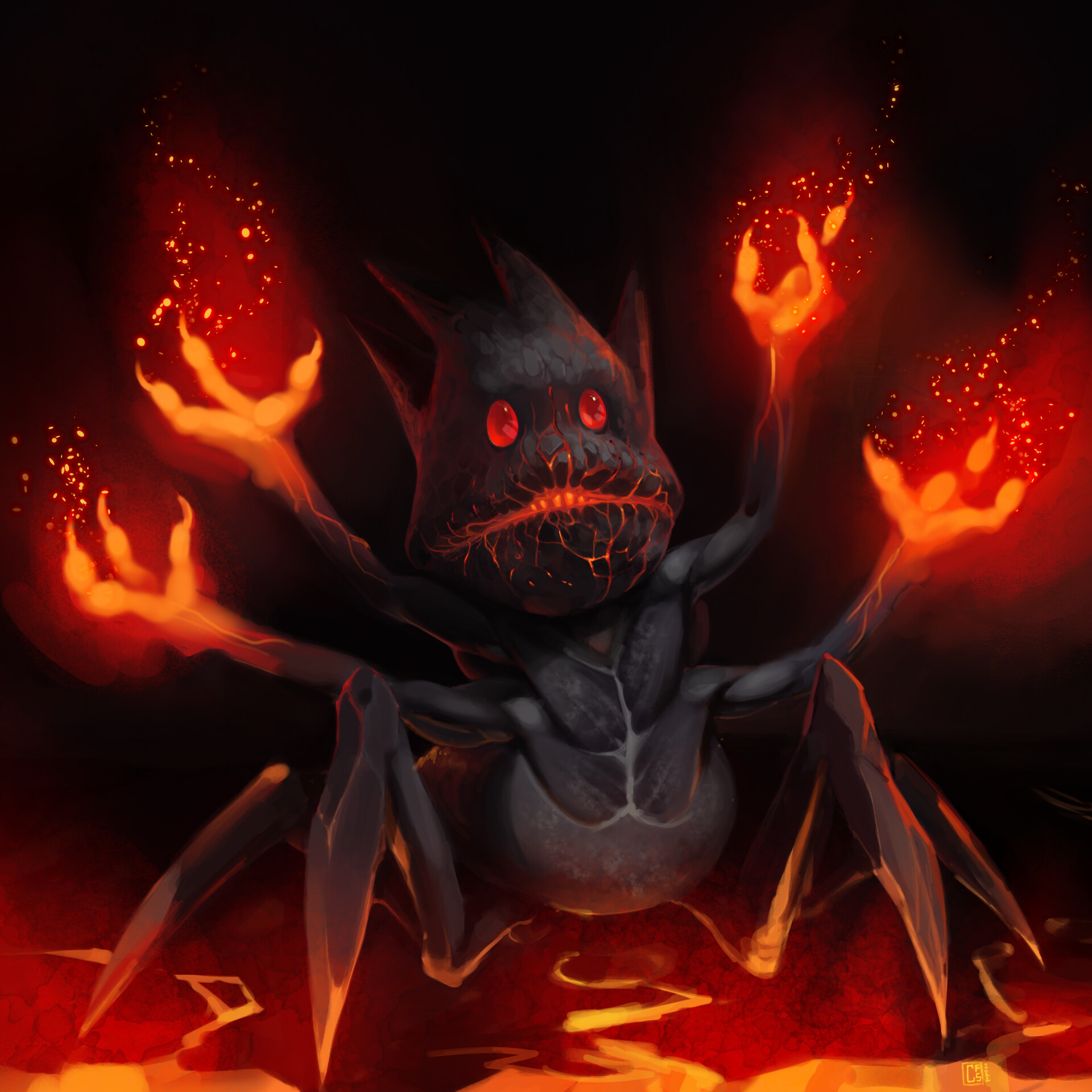 ArtStation - Monsters Go - Rhys