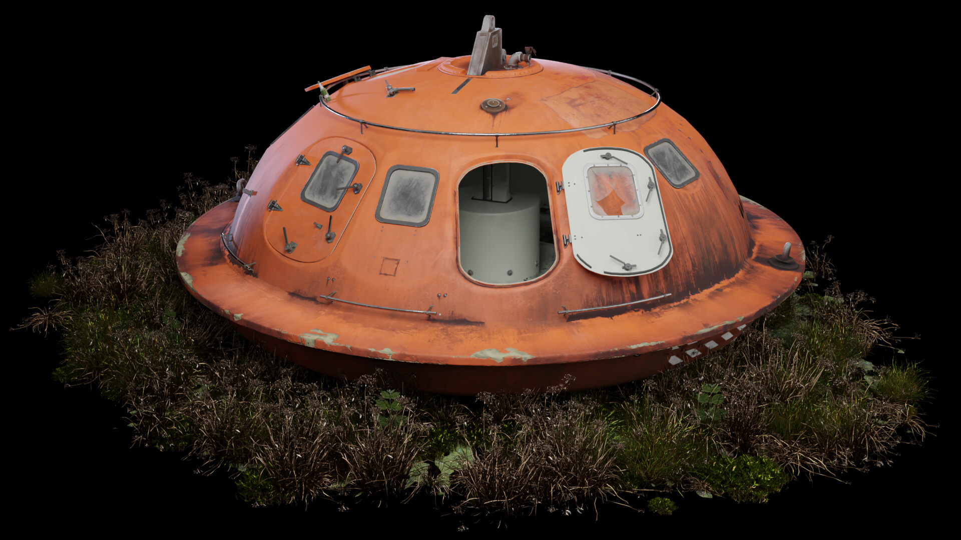 ArtStation - Rescue capsule