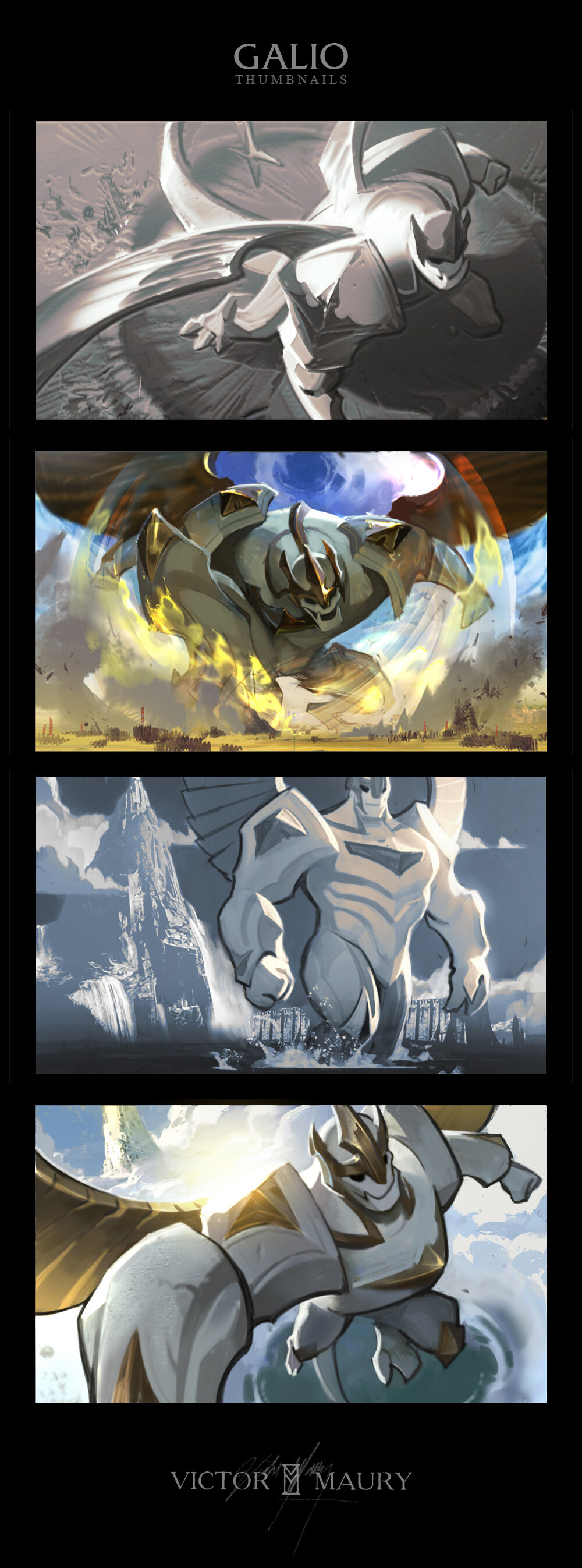 ArtStation - Galio, the Colossus