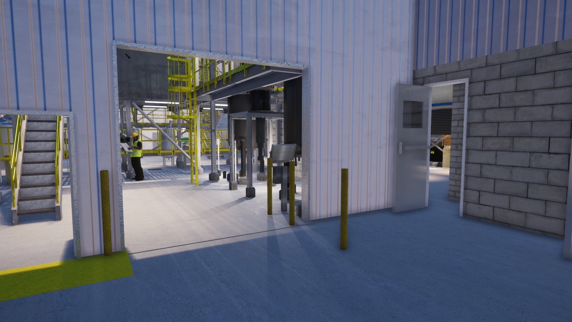 Professional Portfolio - Unreal Engine - Manufacturing Facility