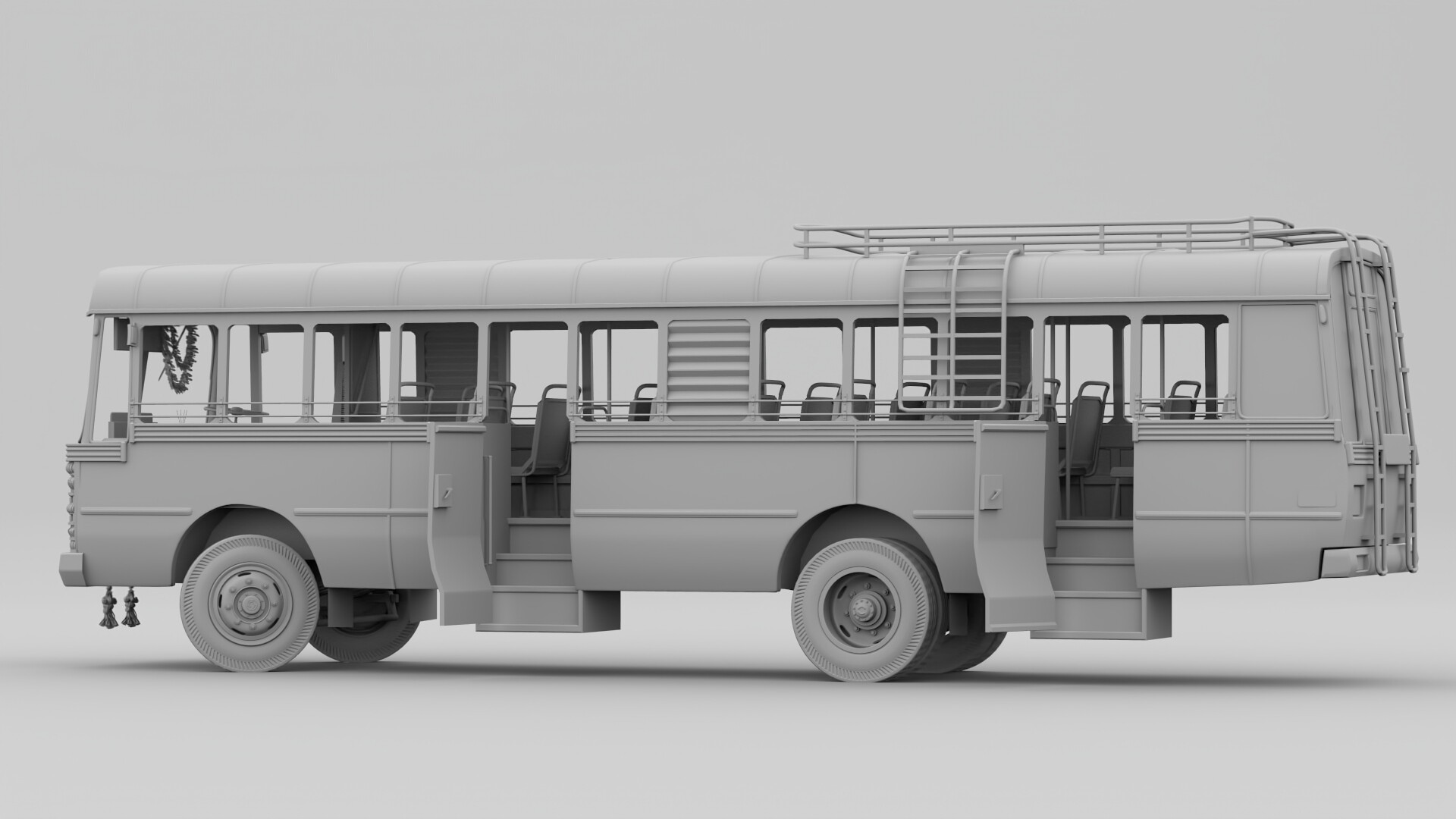 S. Joe Thomas - Old Model Bus Kerala