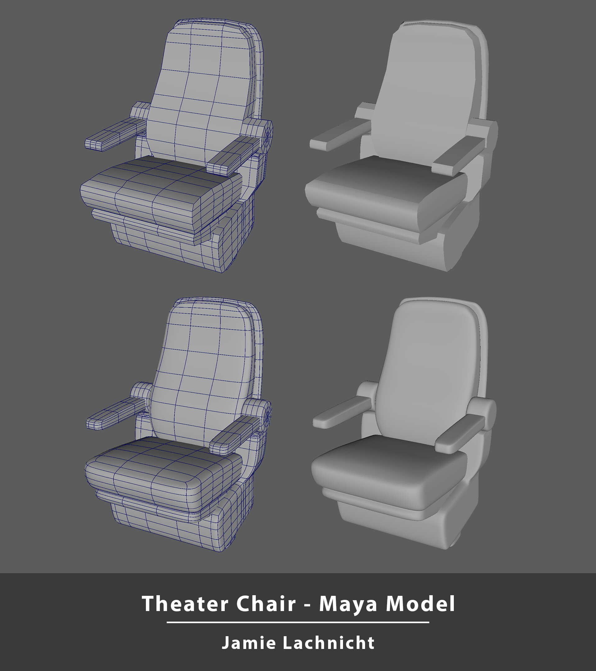 ArtStation - Theater Chair