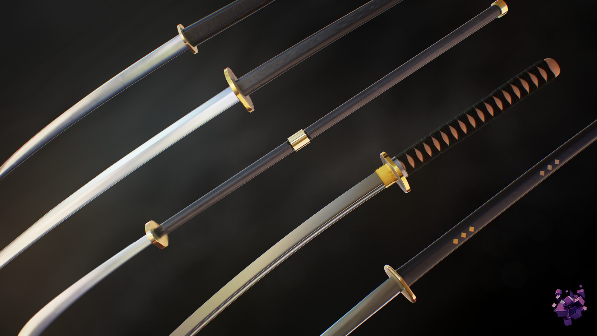 ArtStation - Japanese Weapons