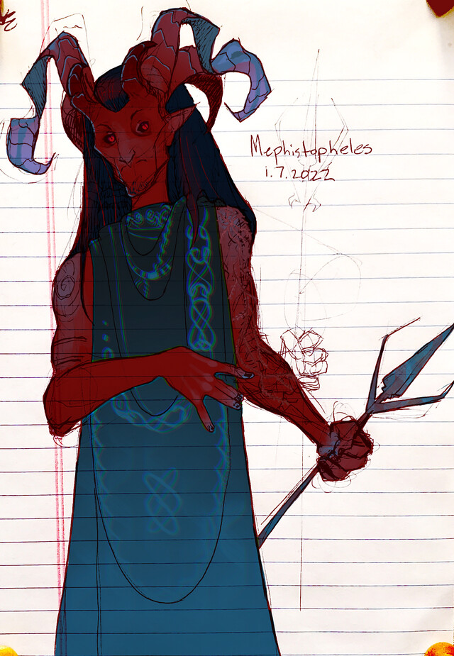 ArtStation - Mephistopheles