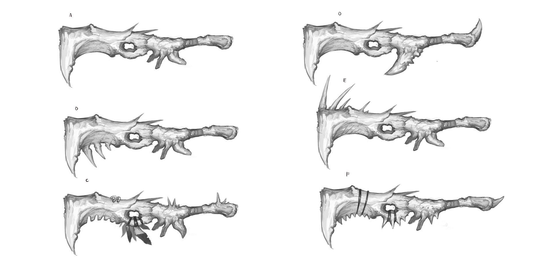 Martin Gracia - Bone Weapons Studies V2
