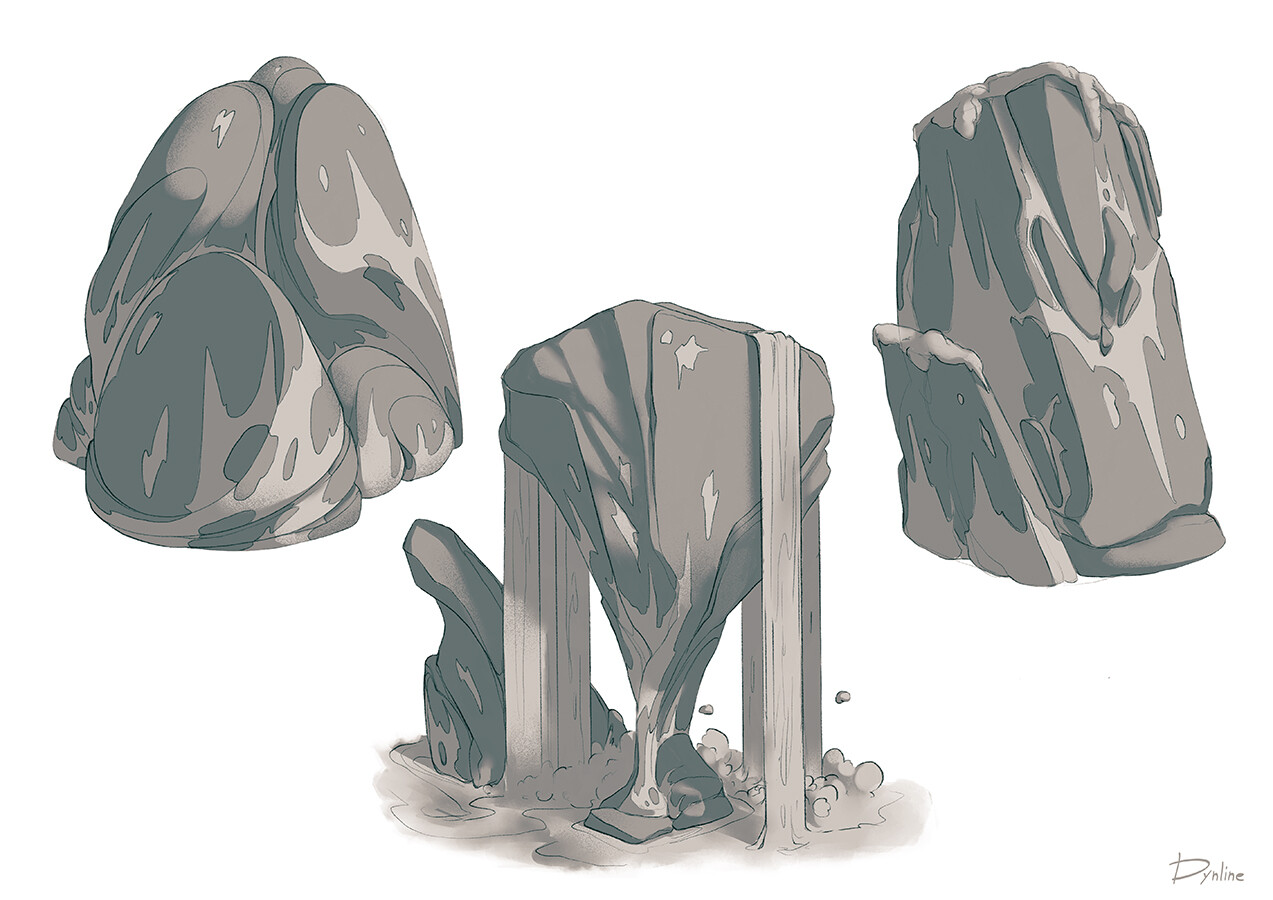 ArtStation - Rock Concepts