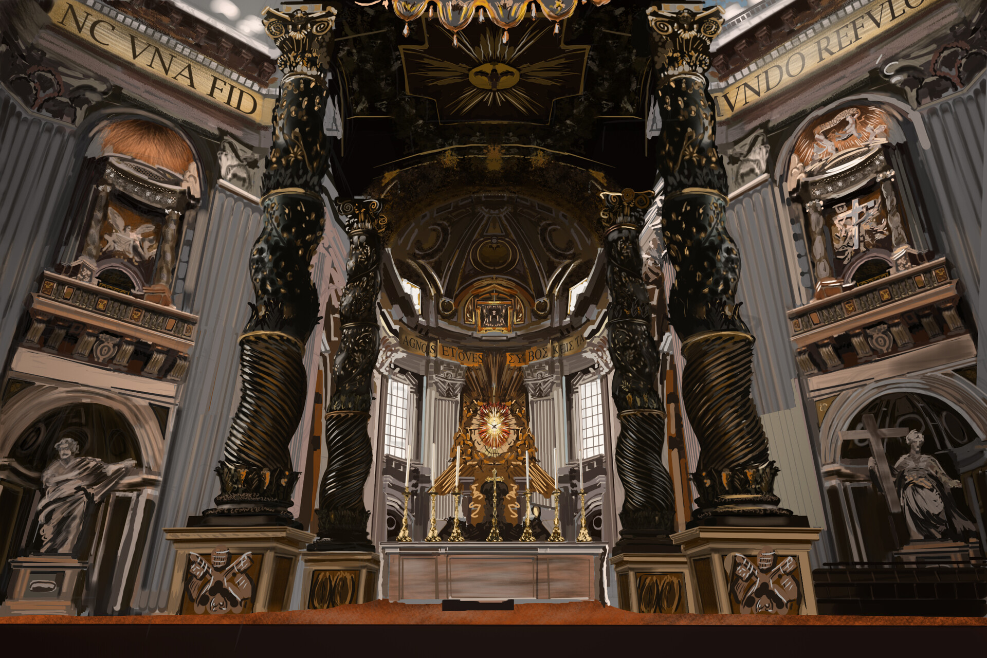 ArtStation - Saint Peter's Basilica