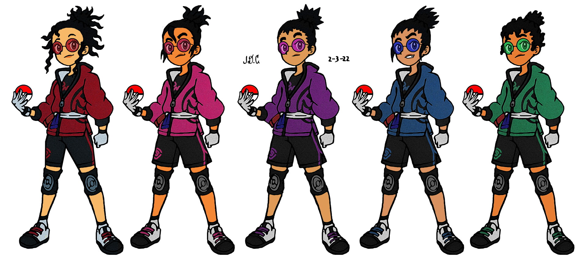 ArtStation - Pokemon Dojo Quints