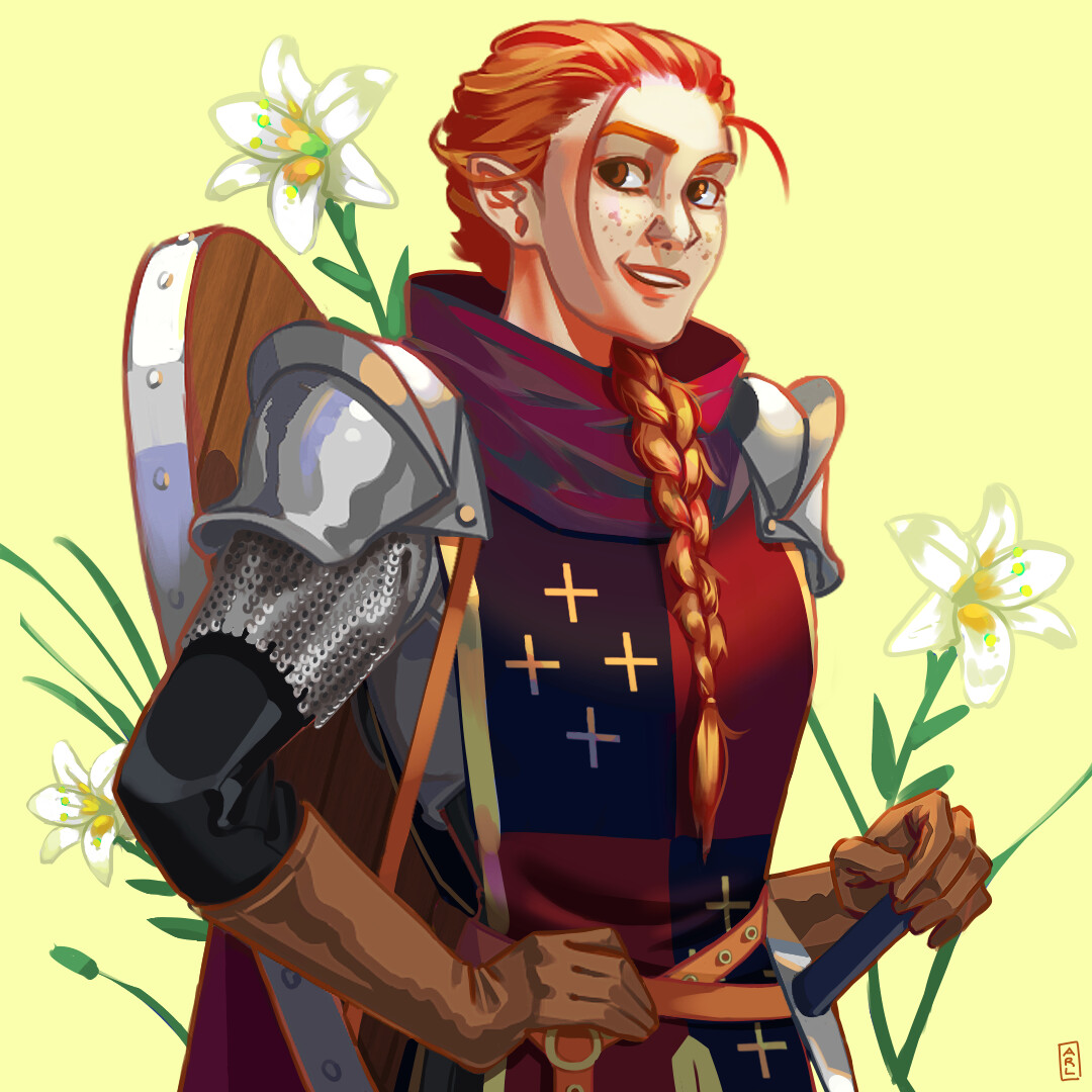 ArtStation - D&D Portrait - Laurel