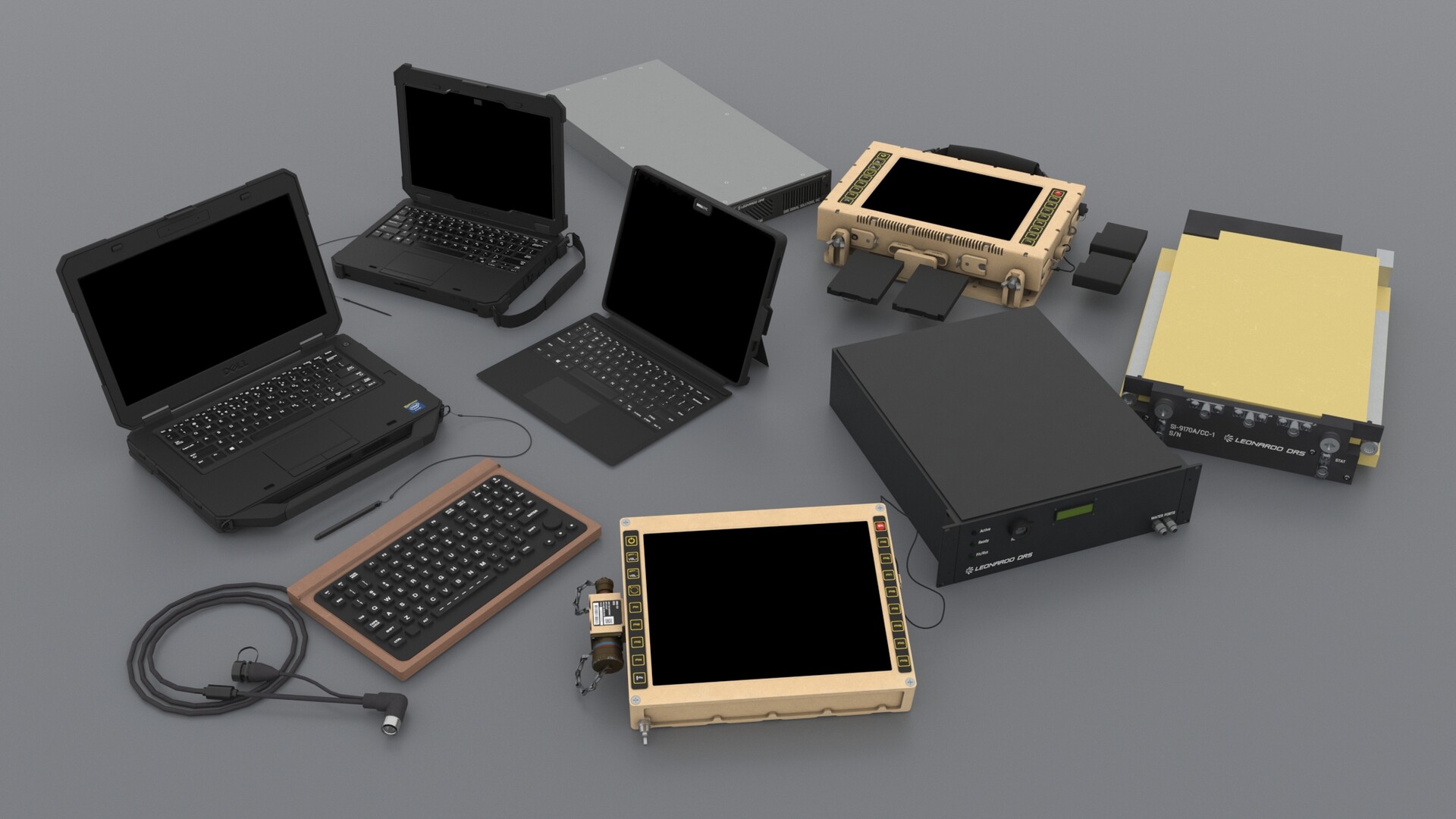 ArtStation - Military Electronics Collection