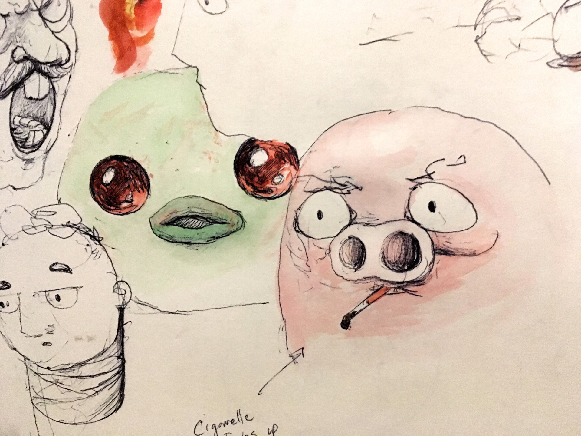 ArtStation - Concerned Pigs