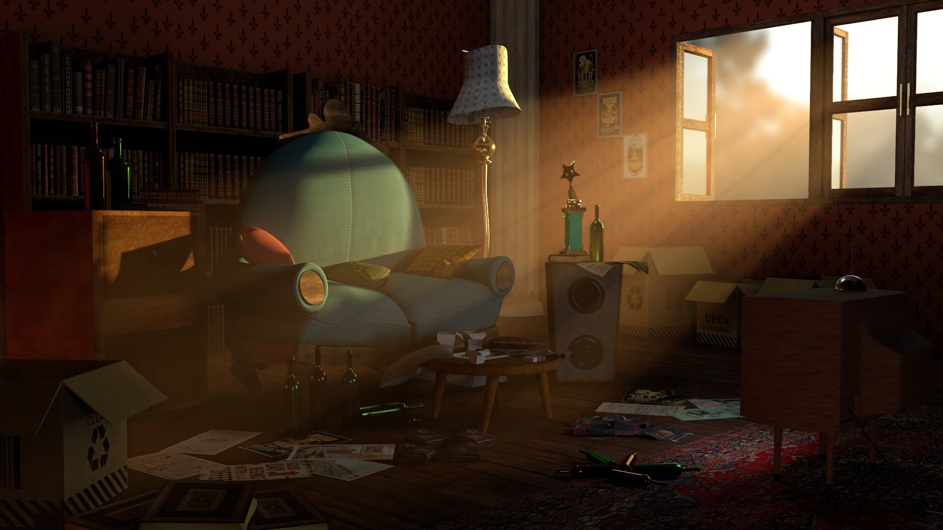 ArtStation - Room Concept Art