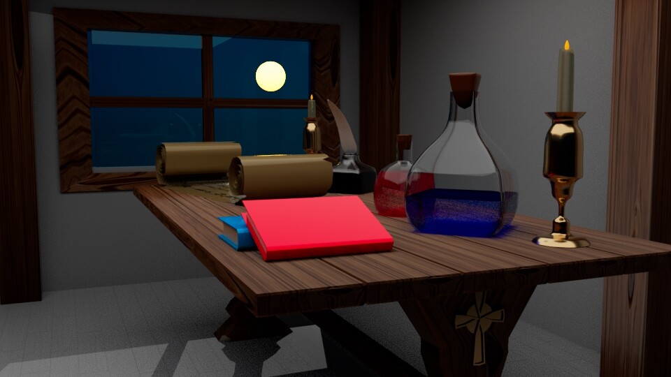 ArtStation - Sorcerer's Table