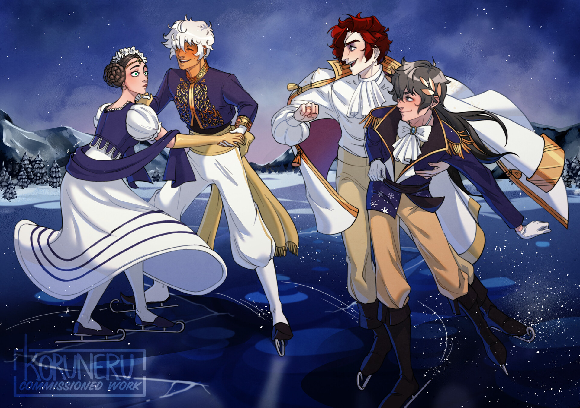 ArtStation - Winter Ball