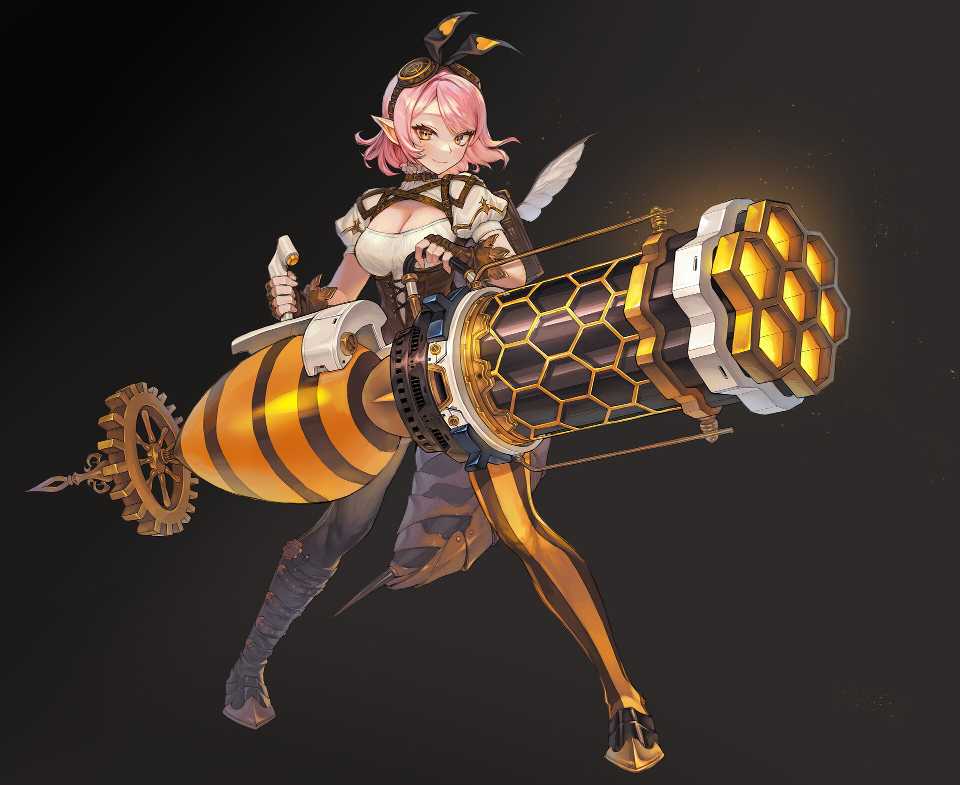 ArtStation - steampunk bee