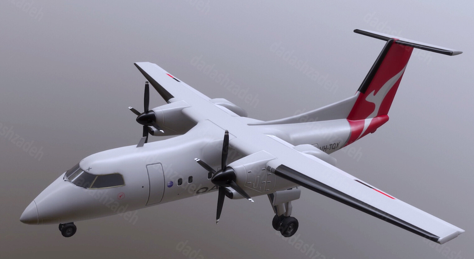 Dash 8 Q200 Cockpit Poster - vrogue.co