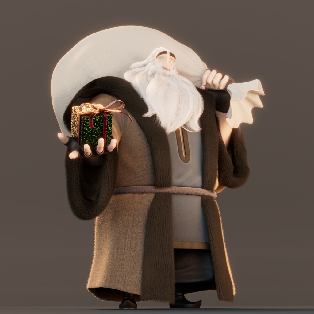 Charles Lee - Mr. Klaus from the movie Klaus (fanart)