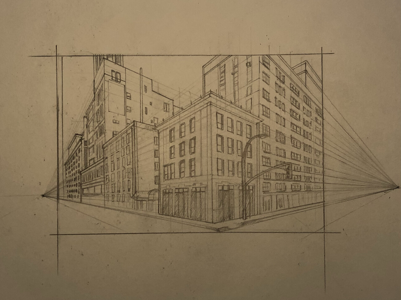 Aw Thong Wee - AGA DRAW AY2122 ( Sketchbook drawings )