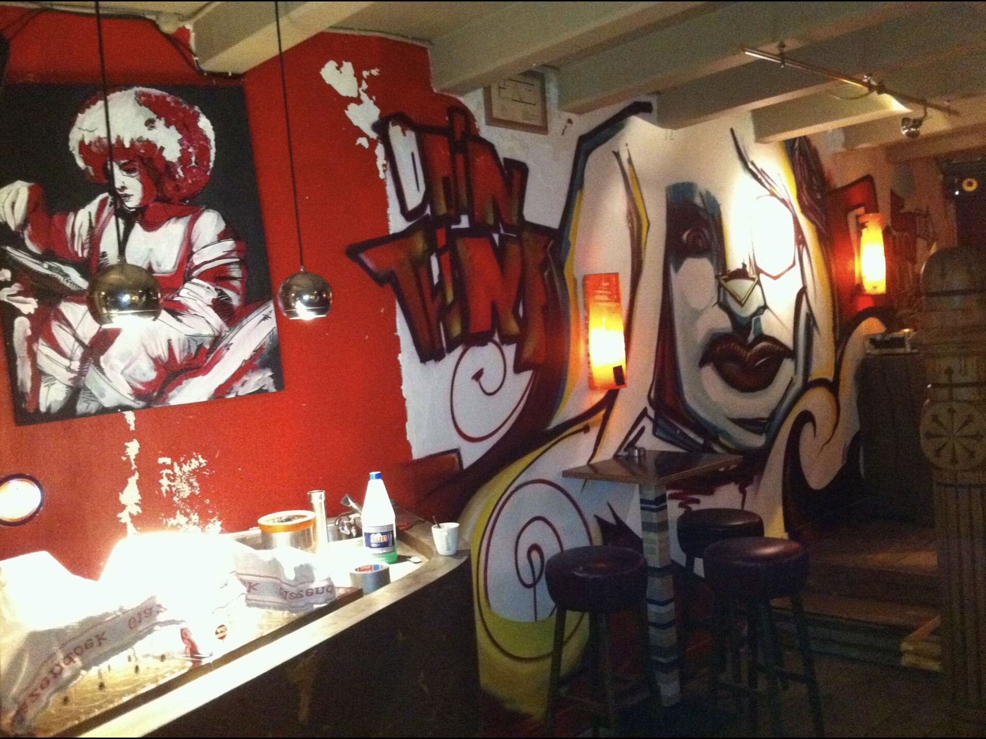 ArtStation - Custom bar mural