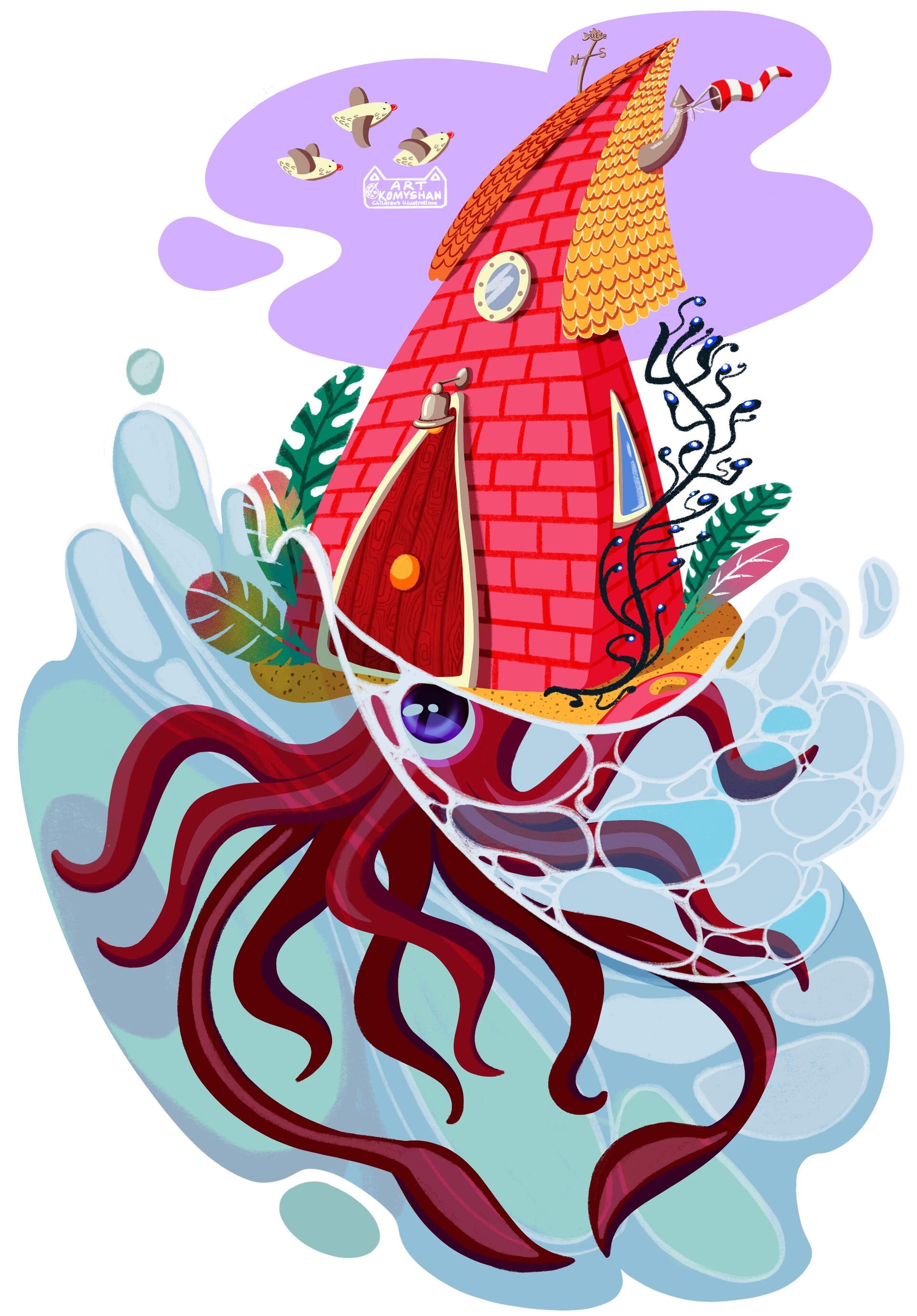 ArtStation - Magic houses