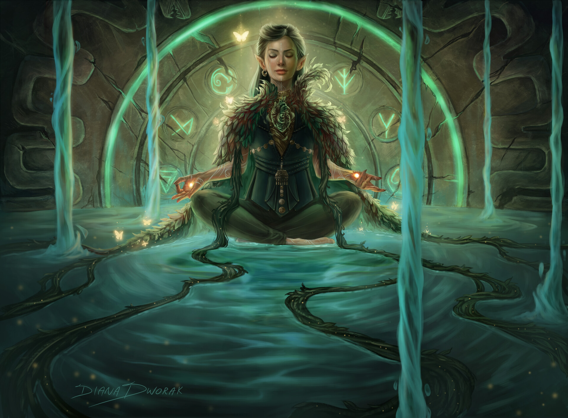 ArtStation - Nature's Aegis