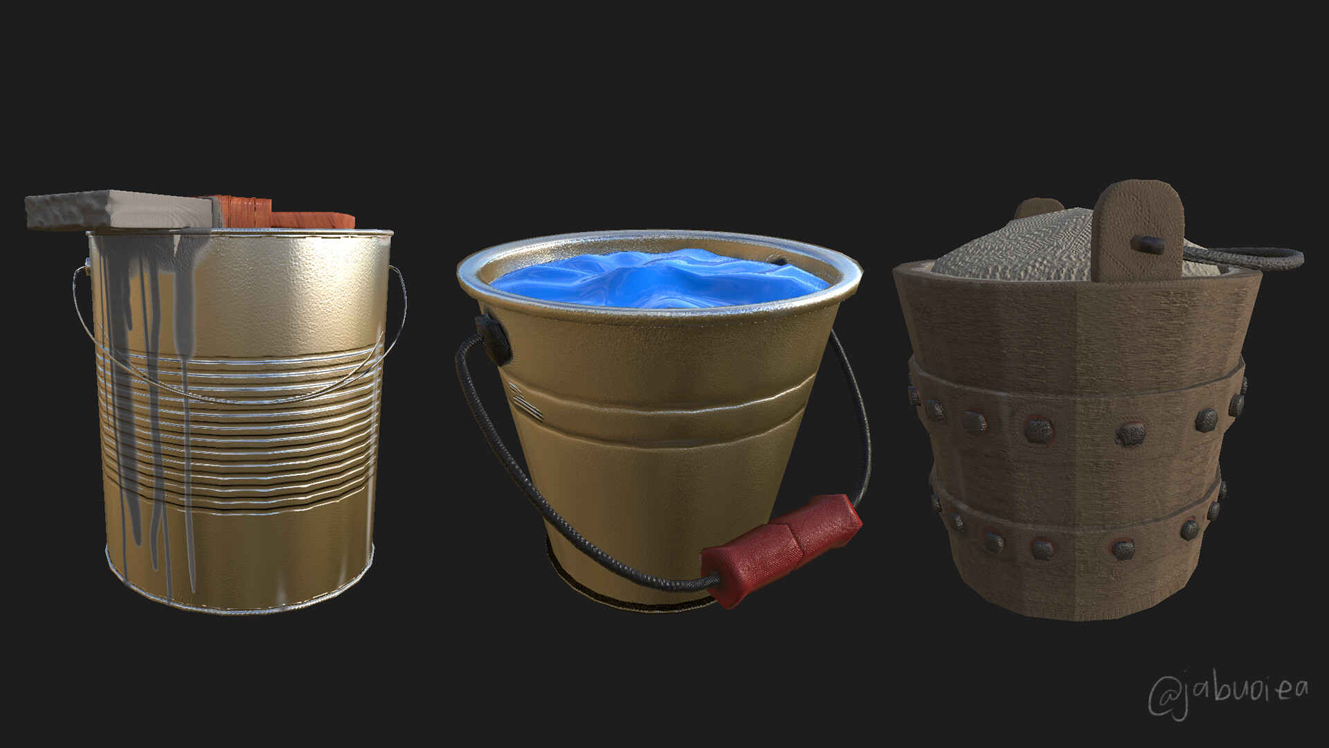 ArtStation - "Chum bucketing these epic pails."