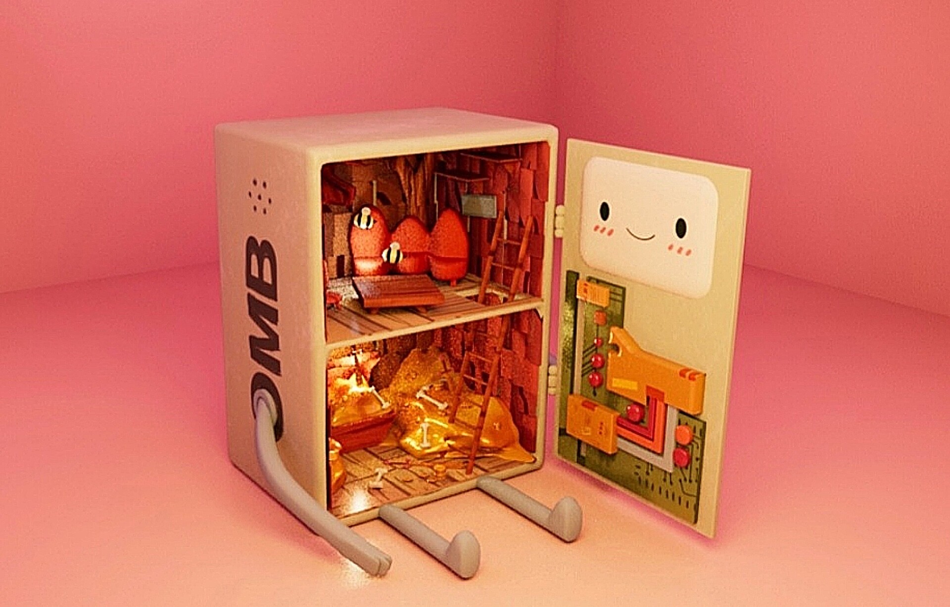 ArtStation - BMO -3D model