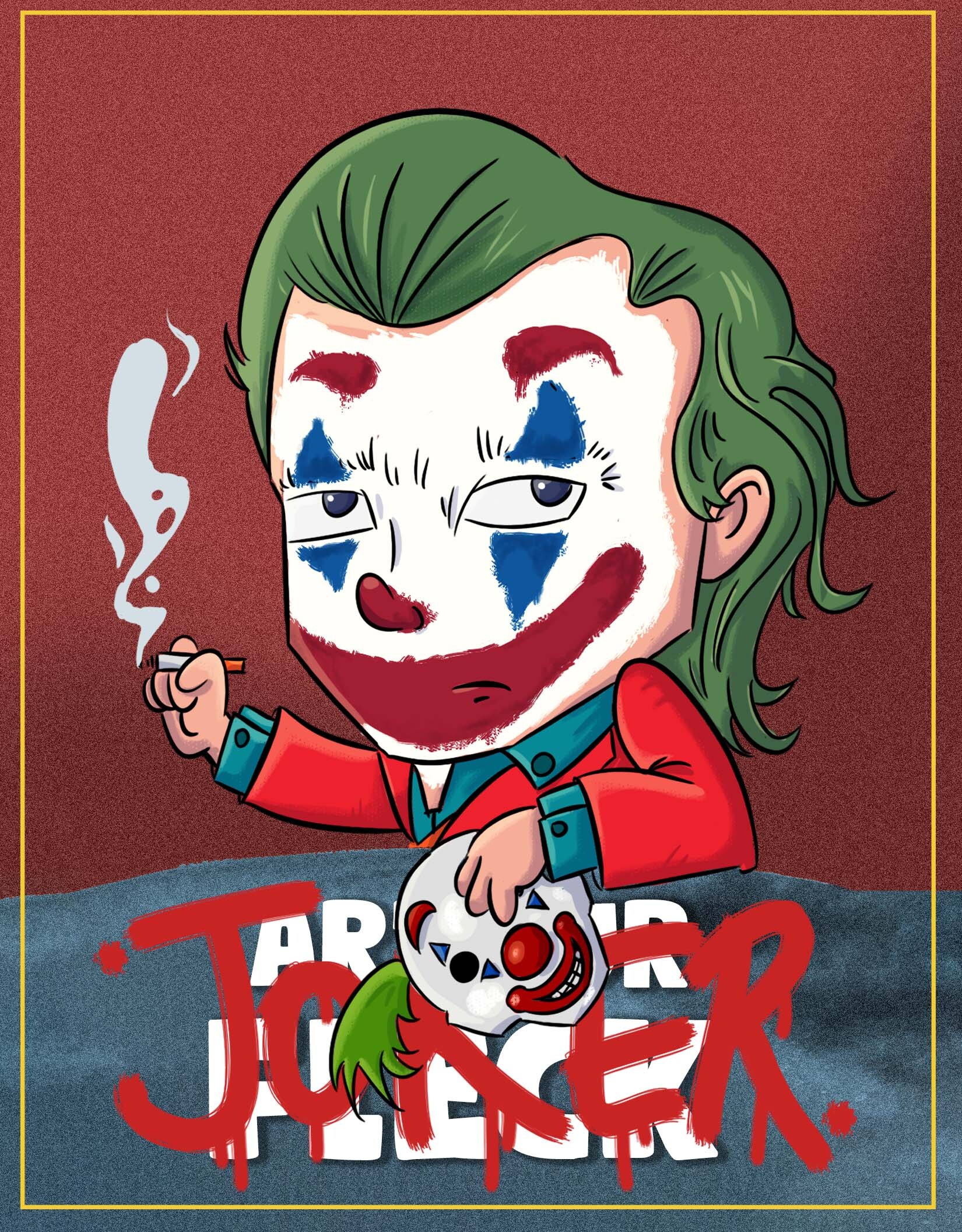 ArtStation - ARTHUR FLECK THE JOKER