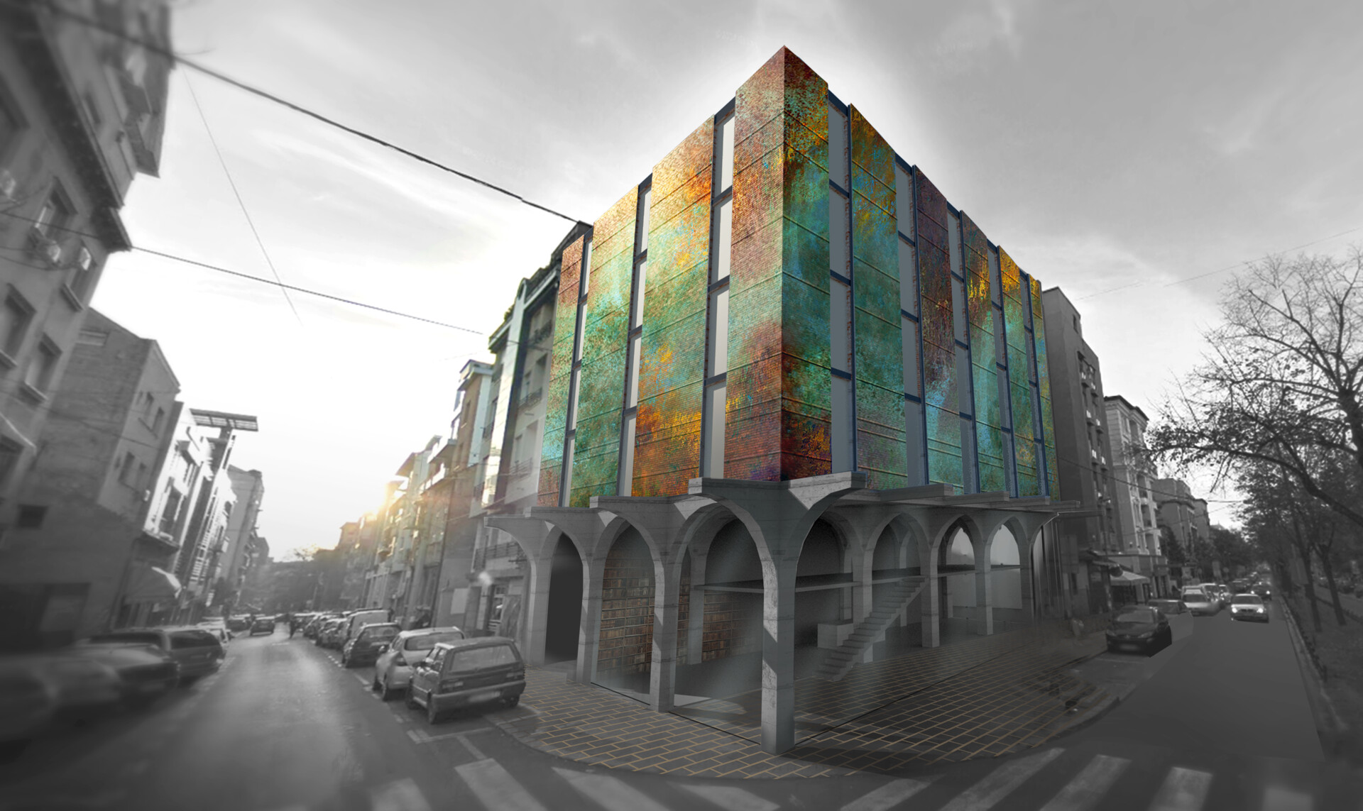 ArtStation - Ageing building