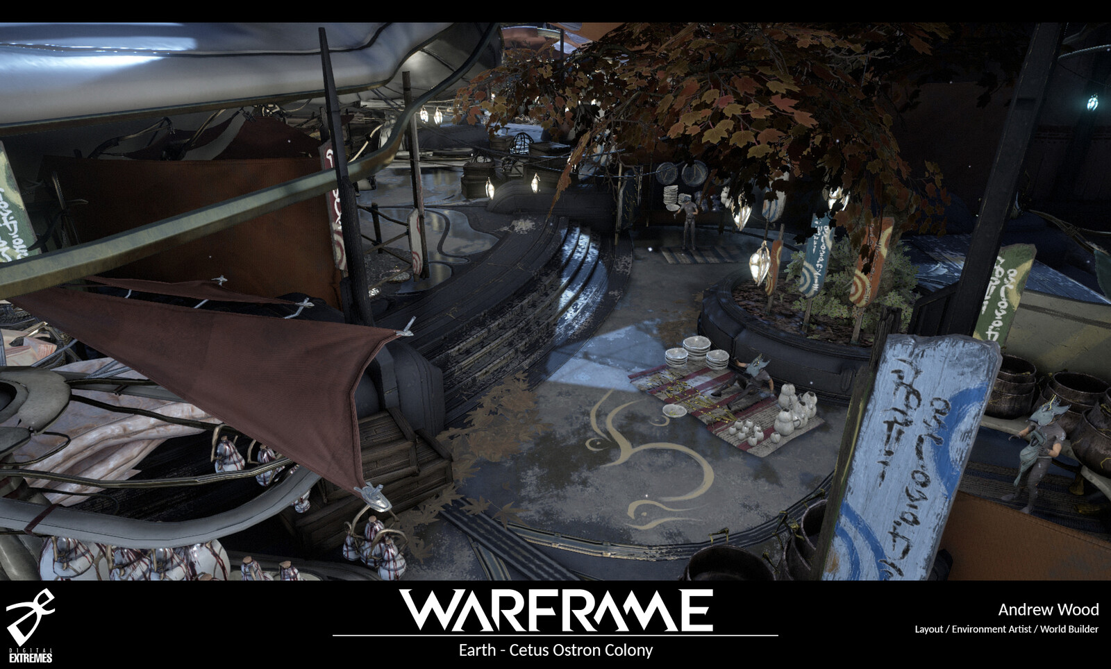 Andrew Wood - Digital Extremes - Warframe - Cetus