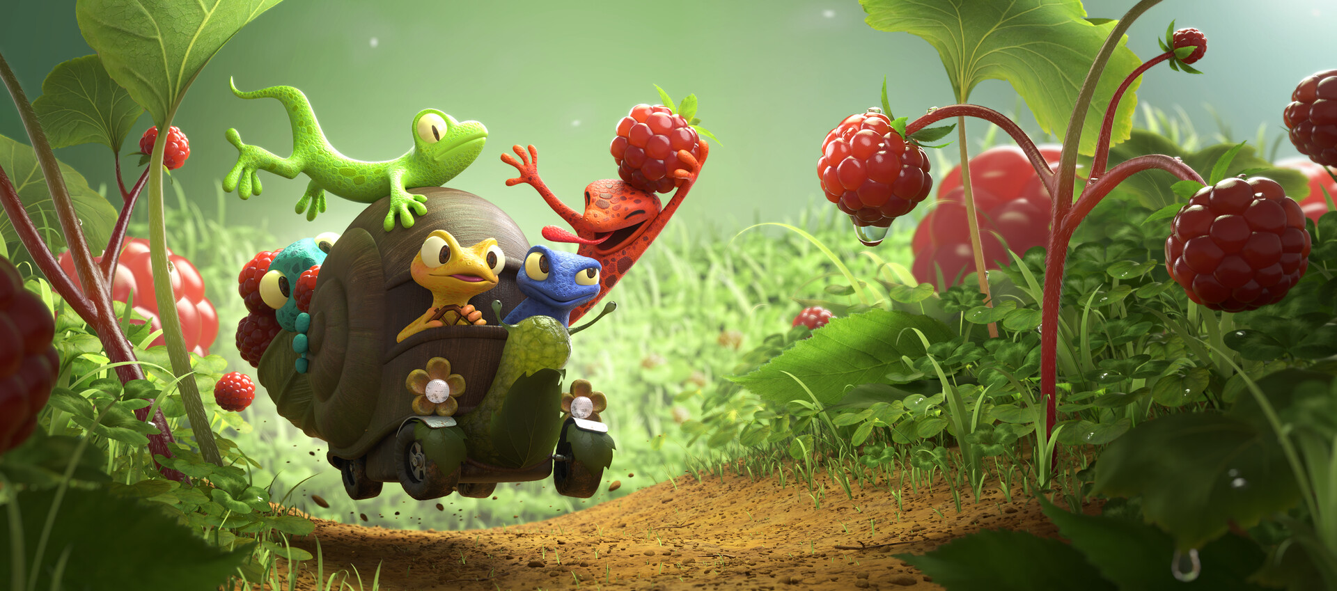 ArtStation - Gecko Car by Julia Blattman - 3D version