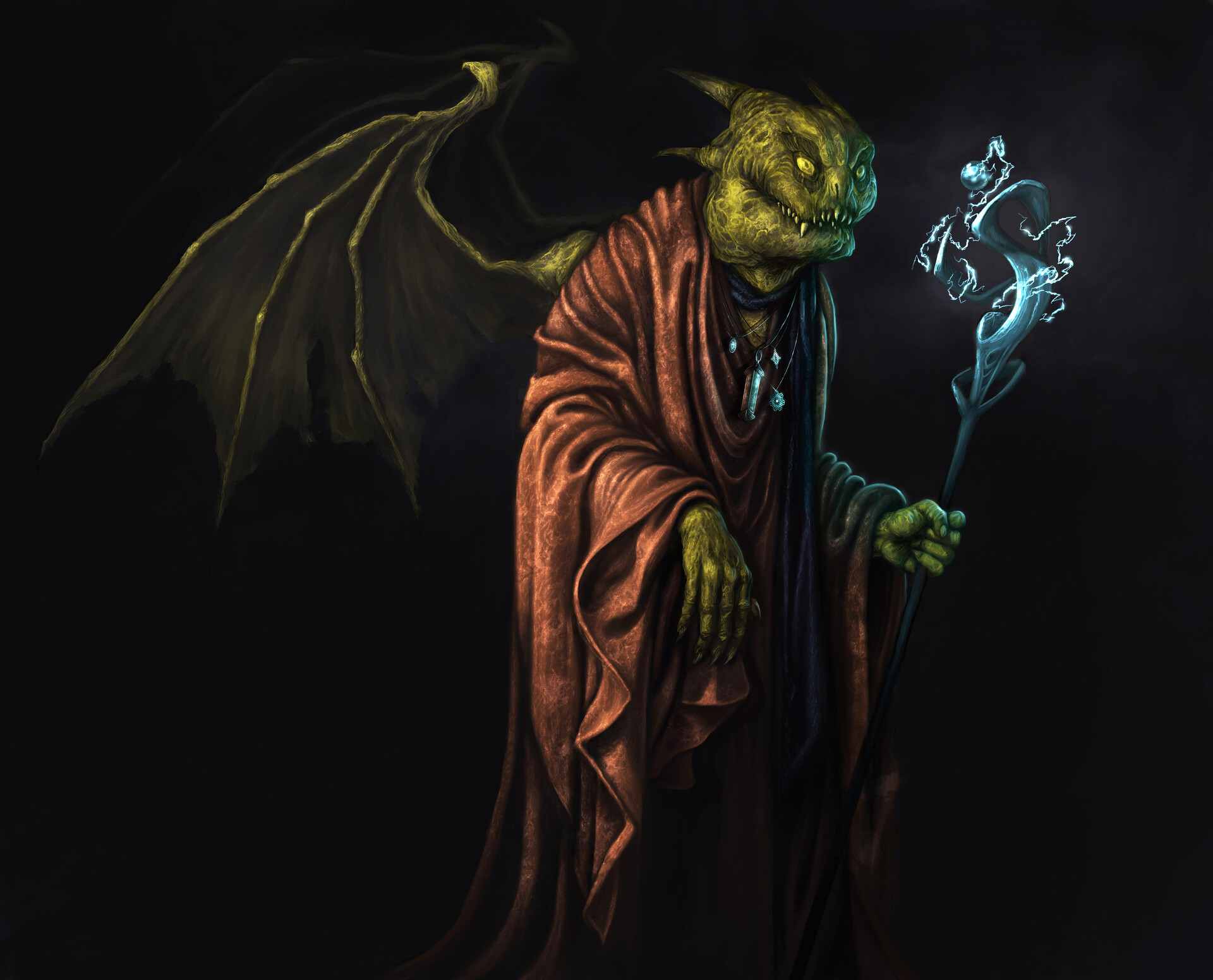 ArtStation - Dragon Wizard