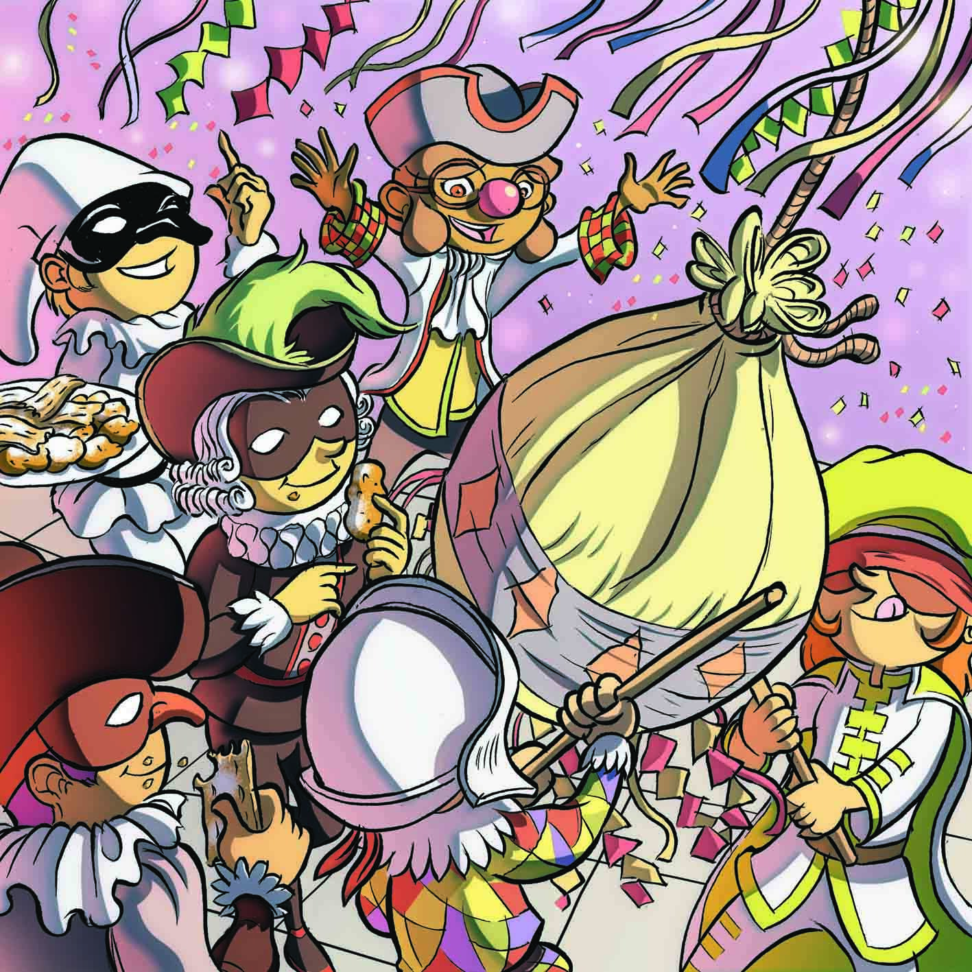 ArtStation - CARNIVAL illustration for KEEPERS