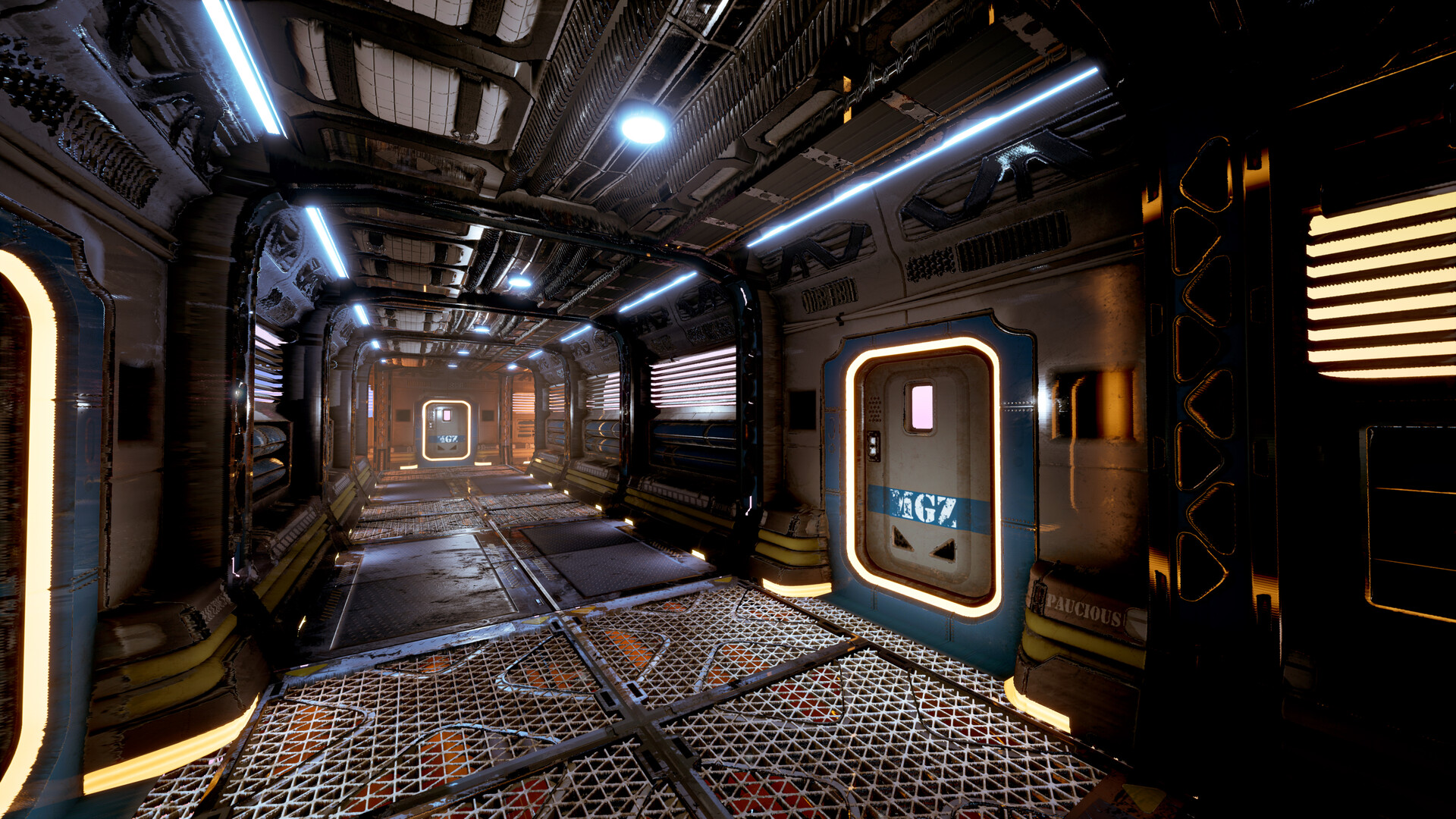 ArtStation - Sci-Fi HallWay