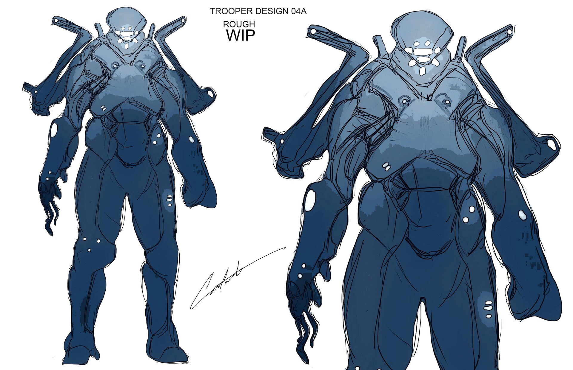 Constantine Sekeris - Trooper designs "Future Cops"