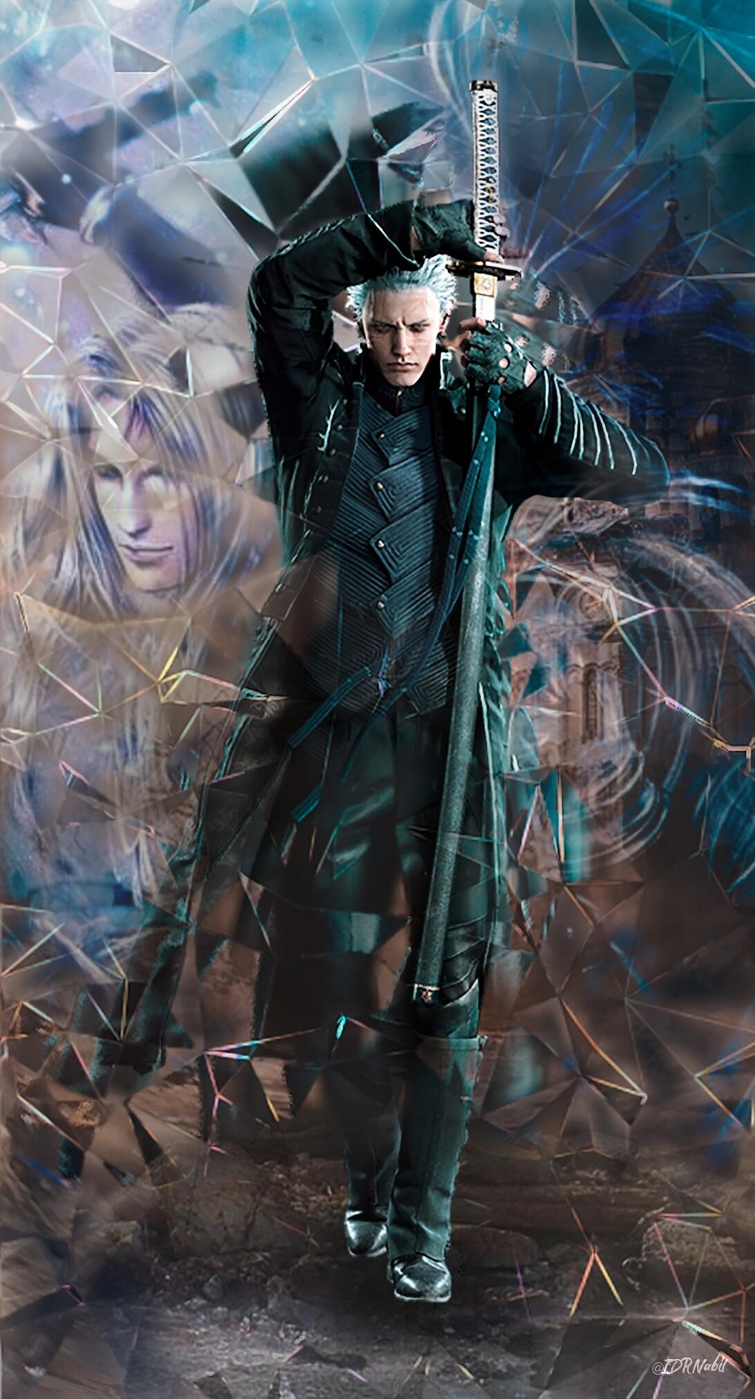 ArtStation - sephiroth and vergil artwork