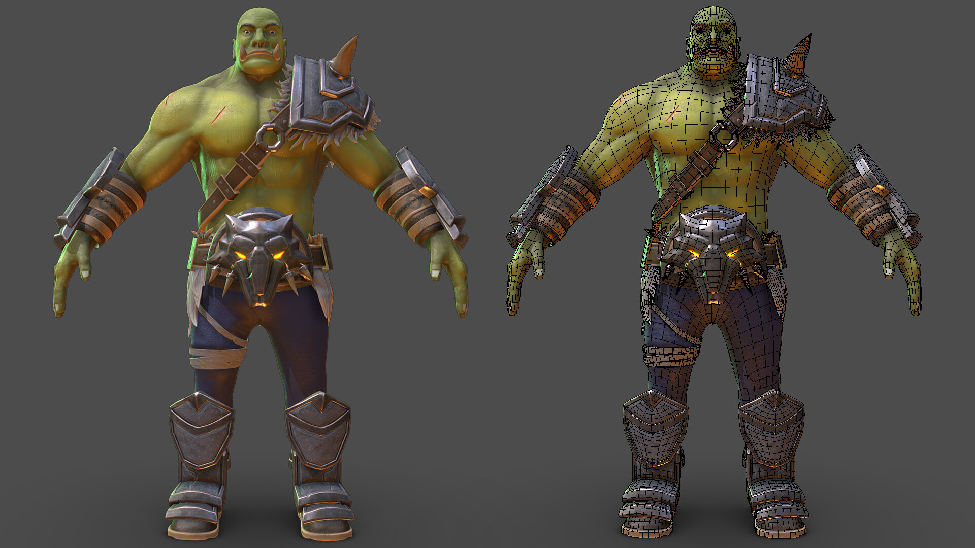 ArtStation - Stylised Orc Character